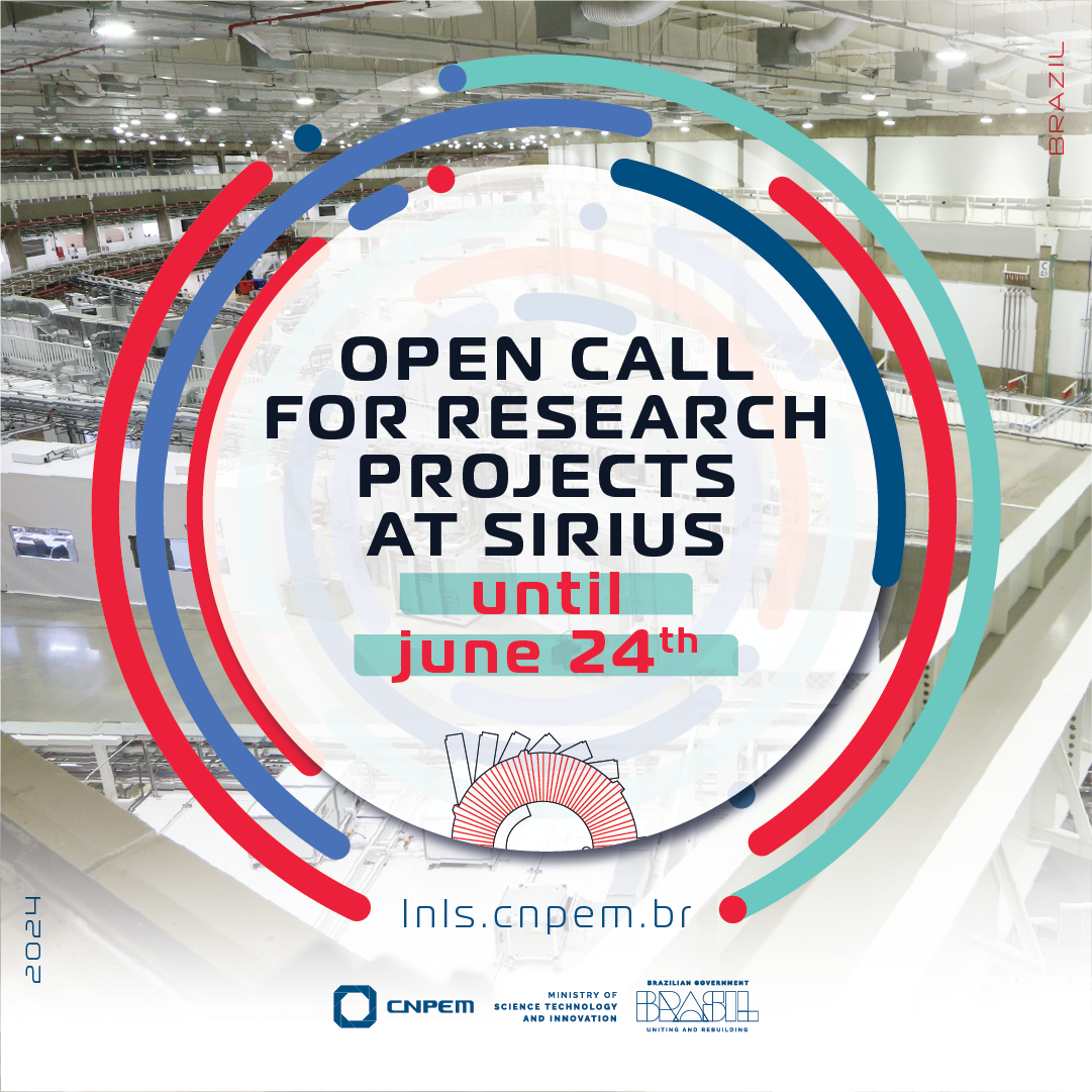 CNPEM opens fourth official call for research projects at Sirius - CNPEM